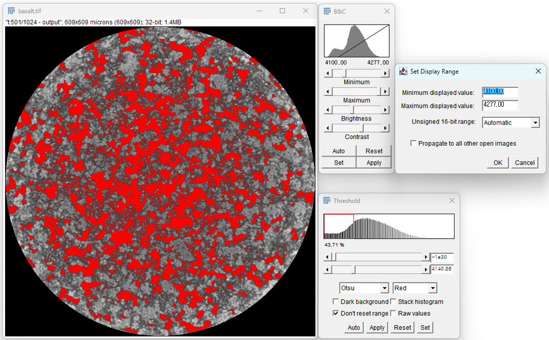 Result of Otsu's thresholding in ImageJ differs from that of python library - Image Analysis ...