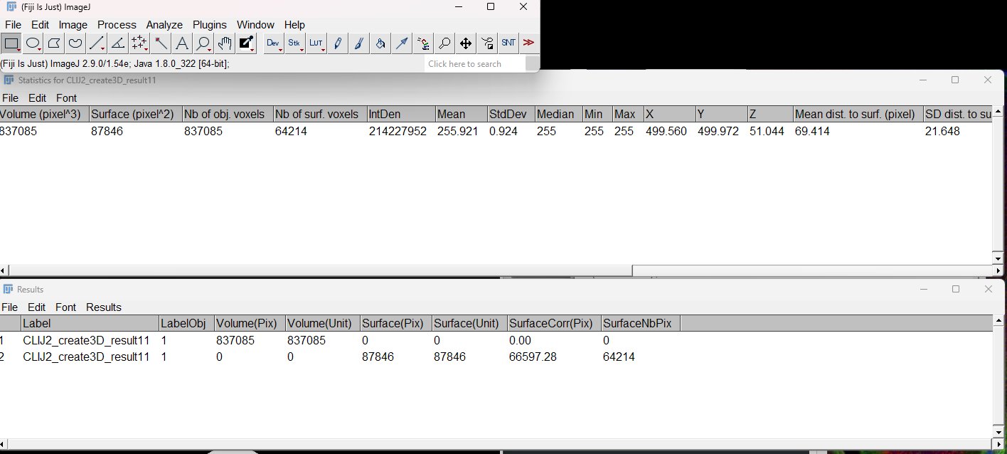 3D suite and 3D object counter deliver different results - Image ...