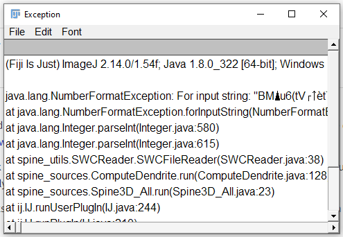 Spot spine plugin in ImageJ - Usage & Issues - Image.sc Forum