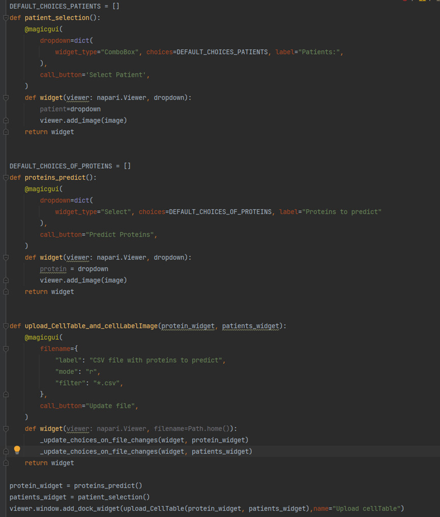 Dynamic Select Options of Widgets - Development - Image.sc Forum