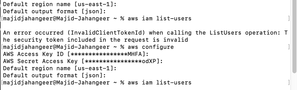Unable to Connect AWS security Labs - Other - INE Community