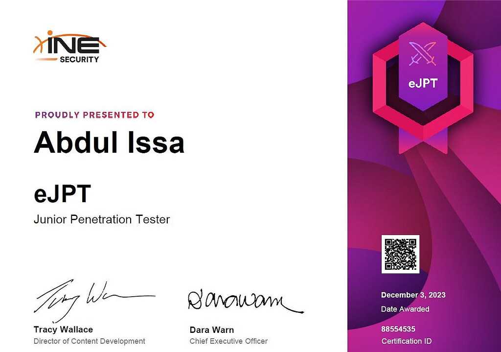 eJPTv2 Exam Reviews (Pt1) - Cyber Security - INE Community