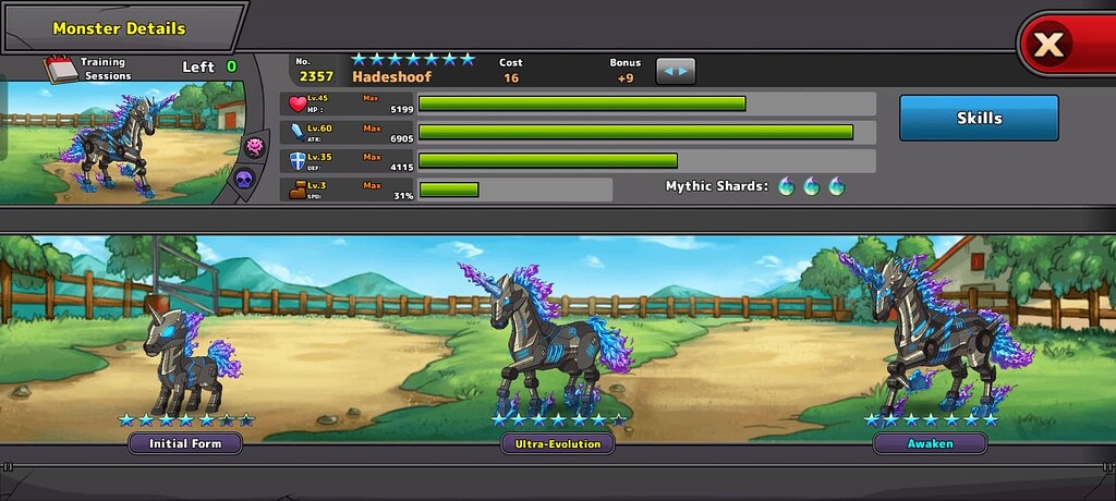 Thoughts on hadeshoof 1 ( new mythic) - Neo Monsters - ZigZaGame Forum