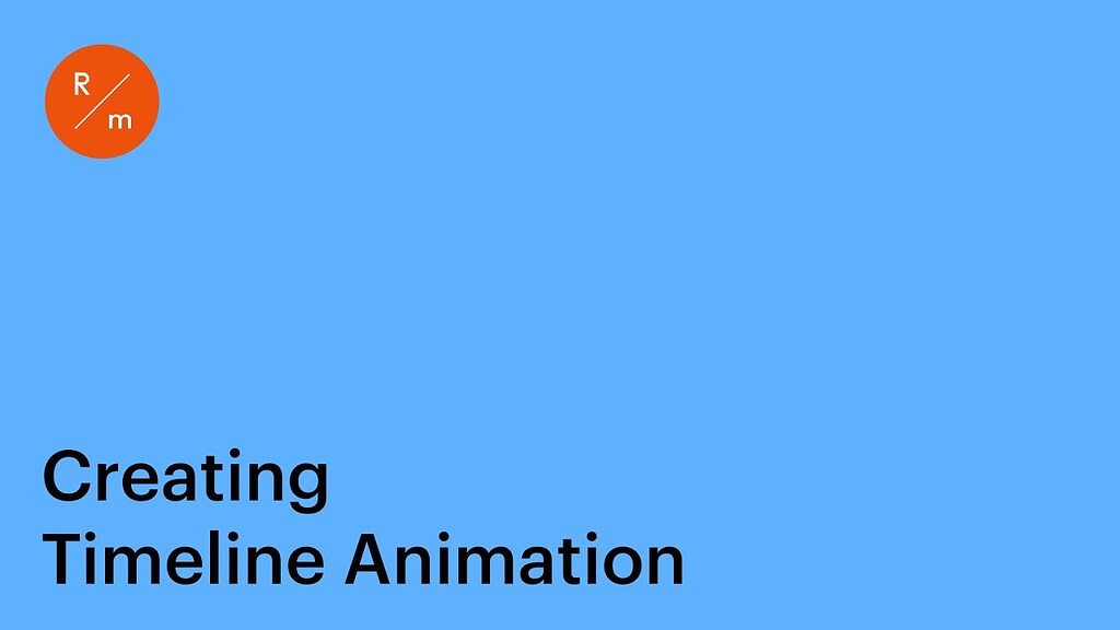 How do you make timelines? - Animations - Readymag Forum