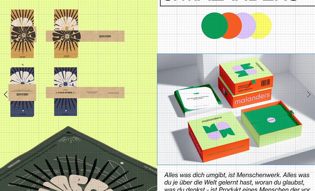 Scroll left and right separately on one side - Layouts - Readymag Forum