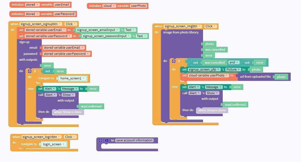 Saving Information Into The Database Questions About Thunkable Community