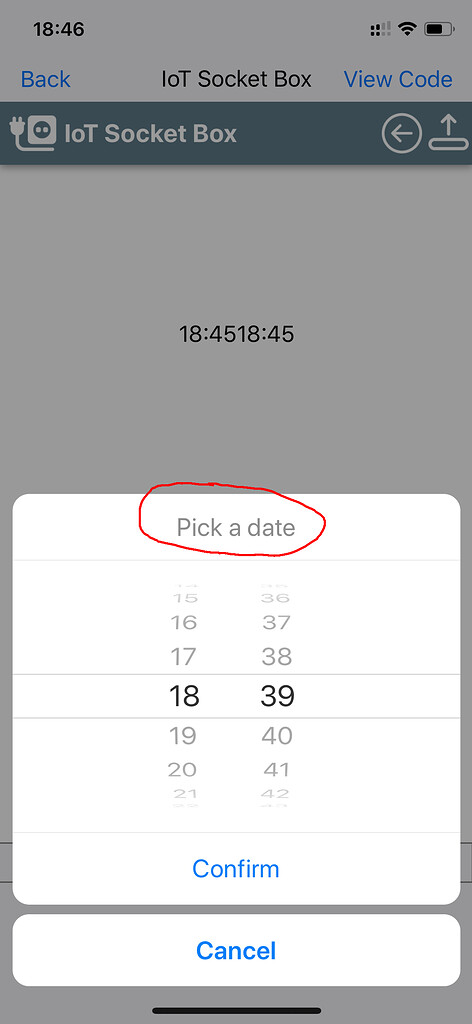 Time Input Pick A Date Questions About Thunkable Community
