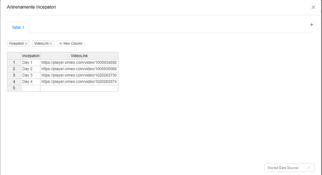 Extracting Video Links from Data Table - Questions about Thunkable - Community