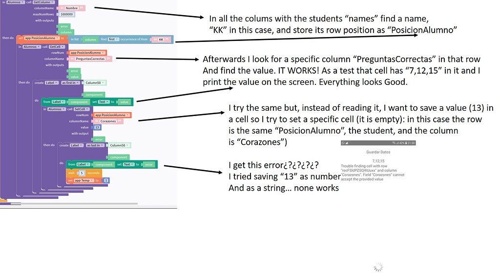 [Solved] SetCell in Airtable - Questions about Thunkable - Community