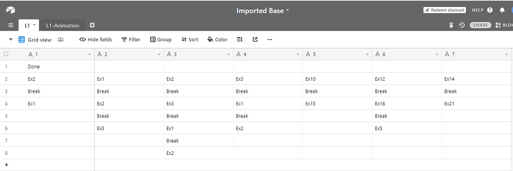 How do I loop contents of Airtable column based on button click - Questions about Thunkable ...