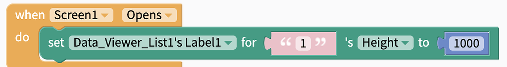 Setting A Components Height In Data Viewer Doesnt Work Questions About Thunkable Community