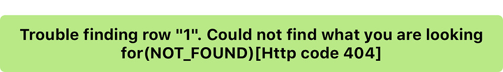 Airtable can not find row number - Questions about Thunkable - Community