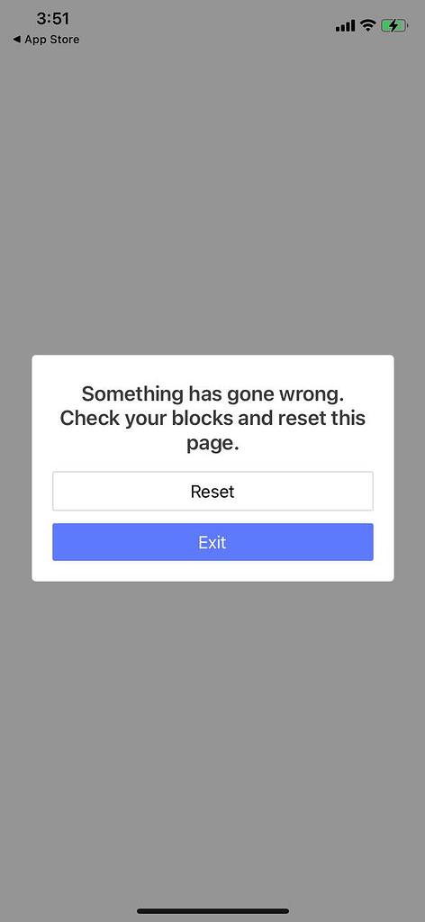 Microphone permission request leads to Thunkable live app crash - Issues / Bugs - Community