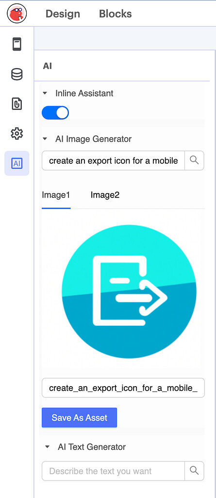 Ai Image Generation Within Thunkable Design Tab Questions About Thunkable Community