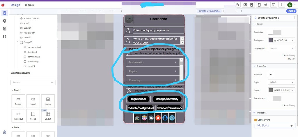 All The Components Does Not Show In The Thunkable Live App Preview Questions About Thunkable