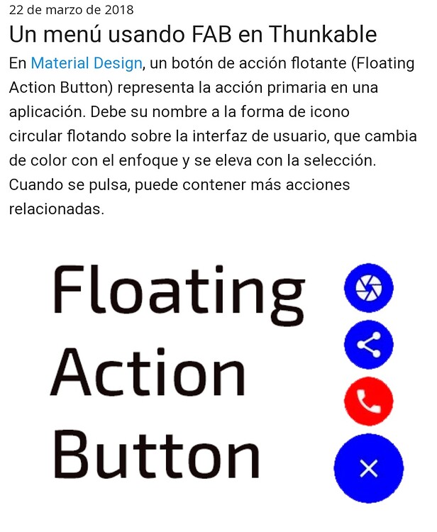 Create a floating action button - Questions about Thunkable - Community