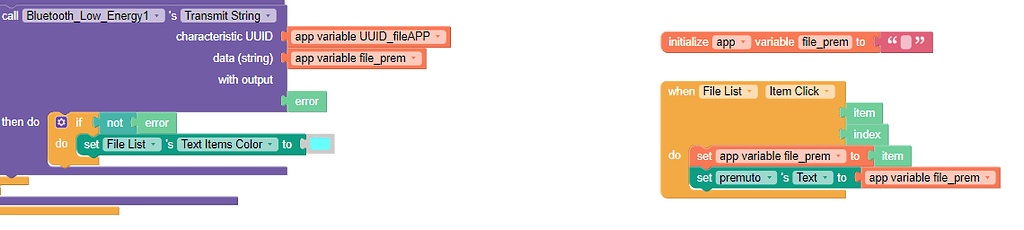 [Solved] Send list item via BLE to an arduino - BLE / BlueTooth - Community