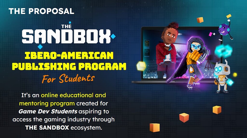 SIP Proposal - The Sandbox Ibero-American Publishing Program - All Ideas - The Sandbox DAO