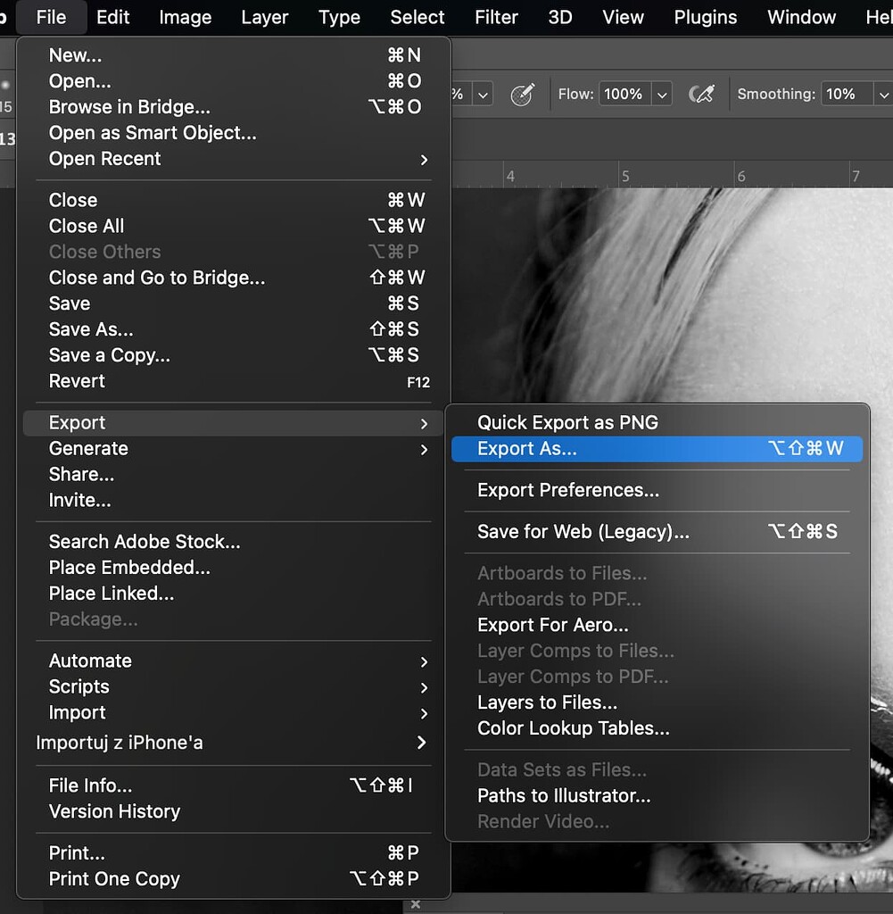 Open "Export As" window with UXP or batch play - UXP Plugin API - Adobe Creative Cloud Developer ...