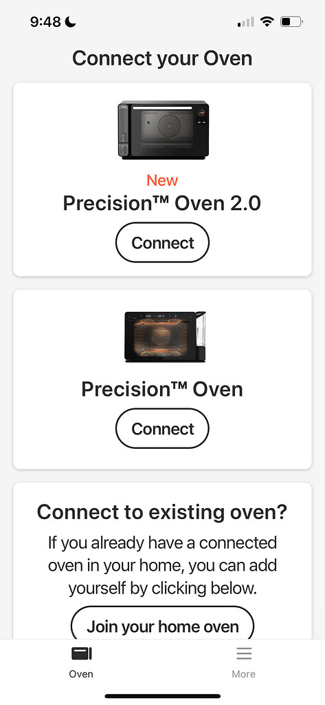 Doesn’t allow me to scan QR code to connect the oven - Anova Precision ...