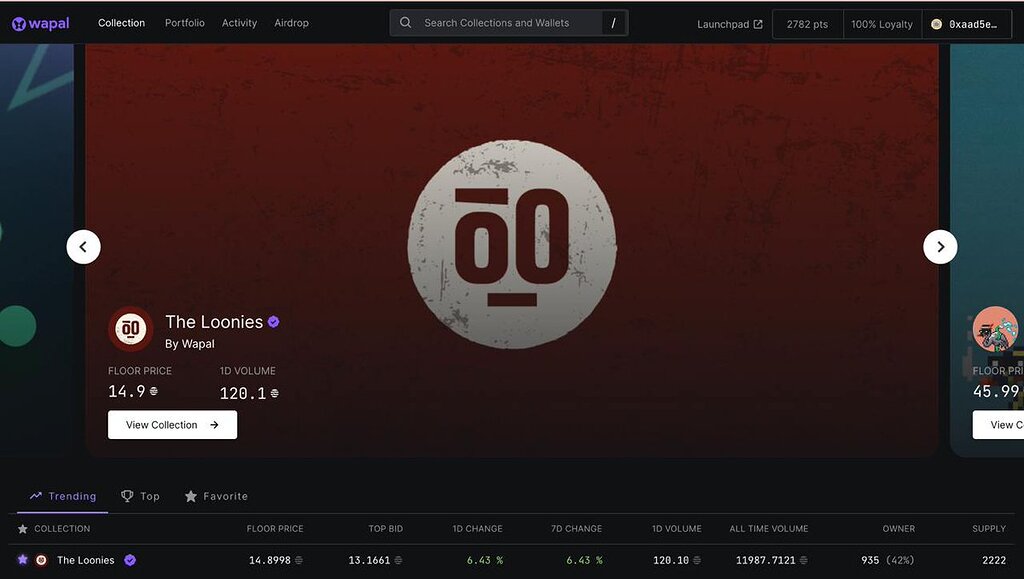 Ecosystem Spotlight: The Loonies by Wapal - News - Aptos Forum