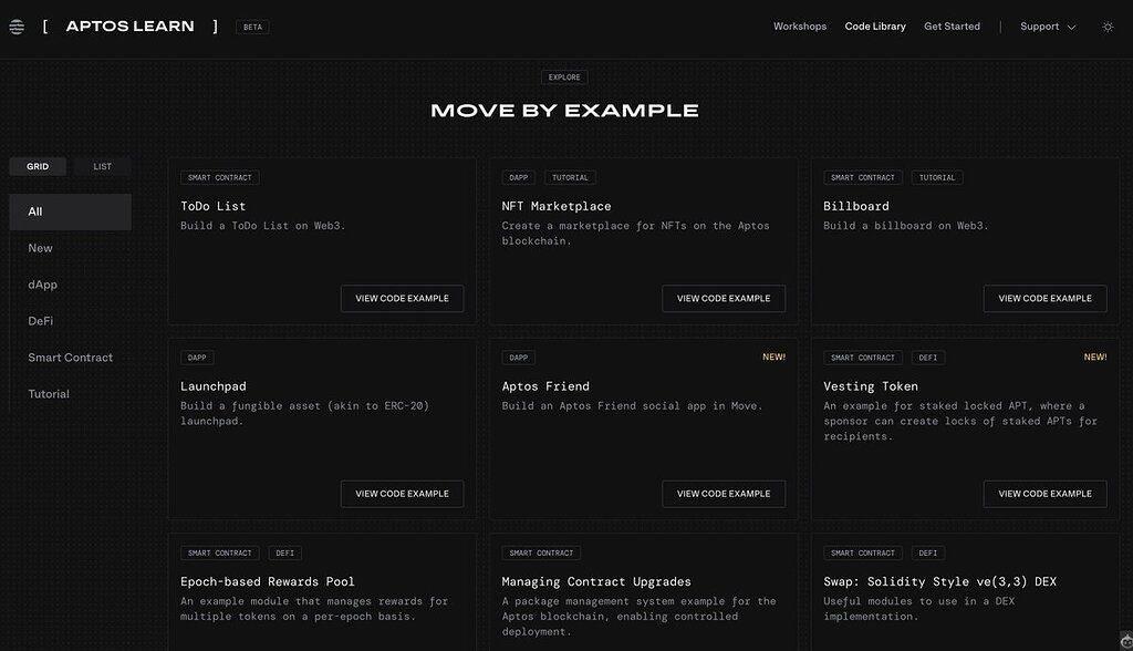 Enhancing Your Aptos Learning Journey: Move by Example - Development - Aptos Forum