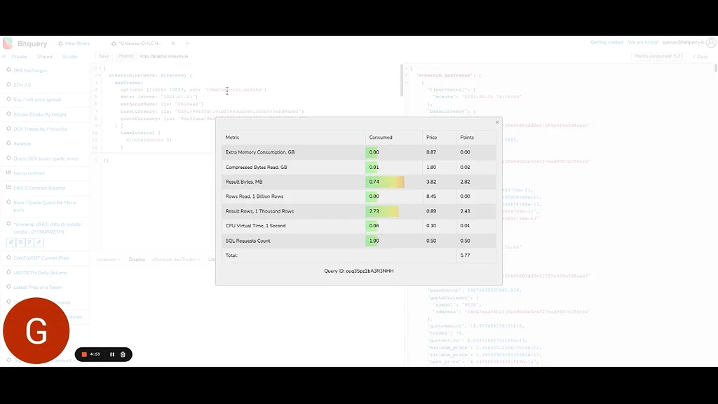 Introducing Points - GraphQL Tutorials - Bitquery