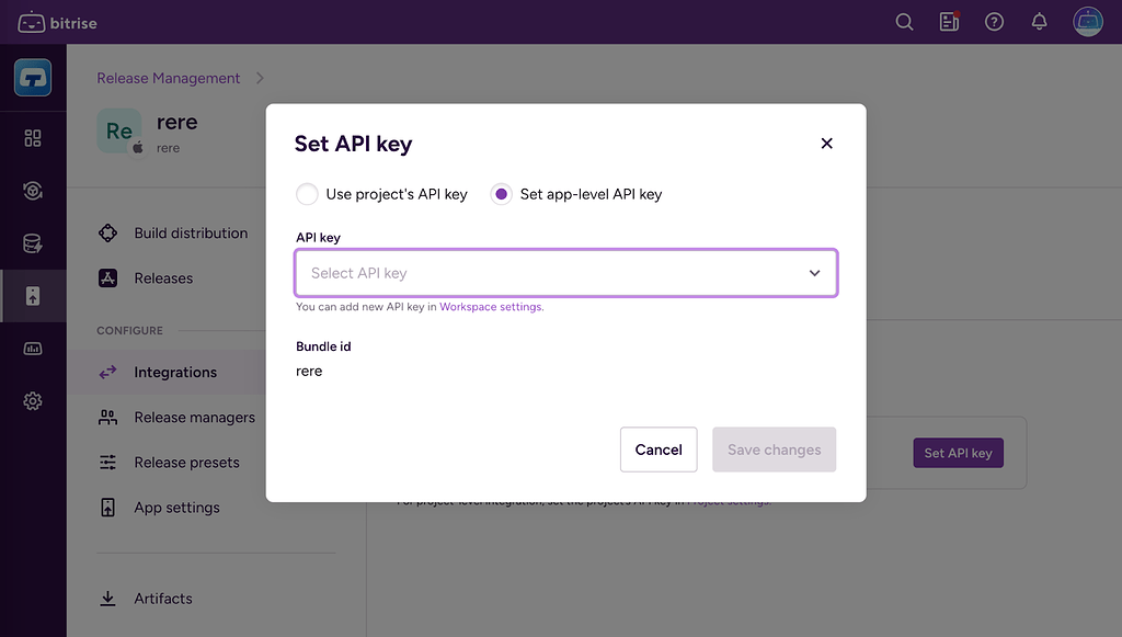 App-Level Store Connections in Release Management - Changelog - Bitrise Discussions