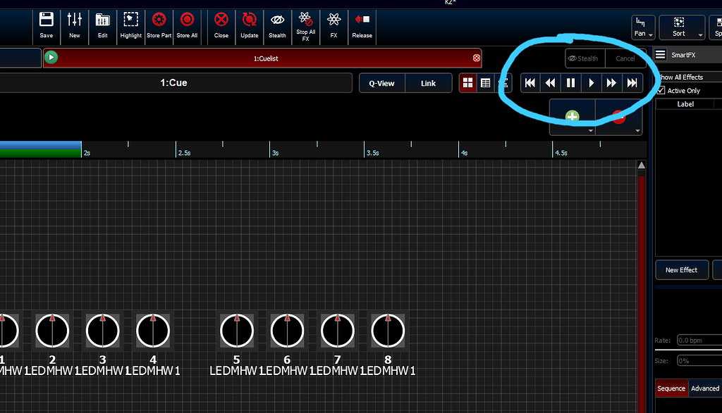 Show Player Controls In Playback - How do I ...? - Vista by Chroma-Q ...