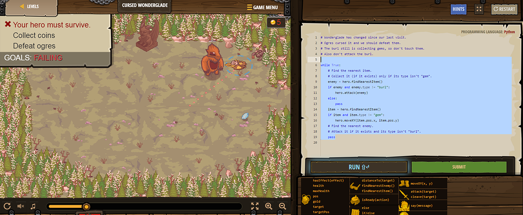 CURSED WONDERGLADE / Maybe bug?