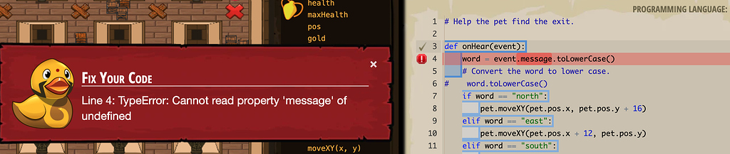[SOLVED] Cluttered Corridors - event.message error - Level Help
