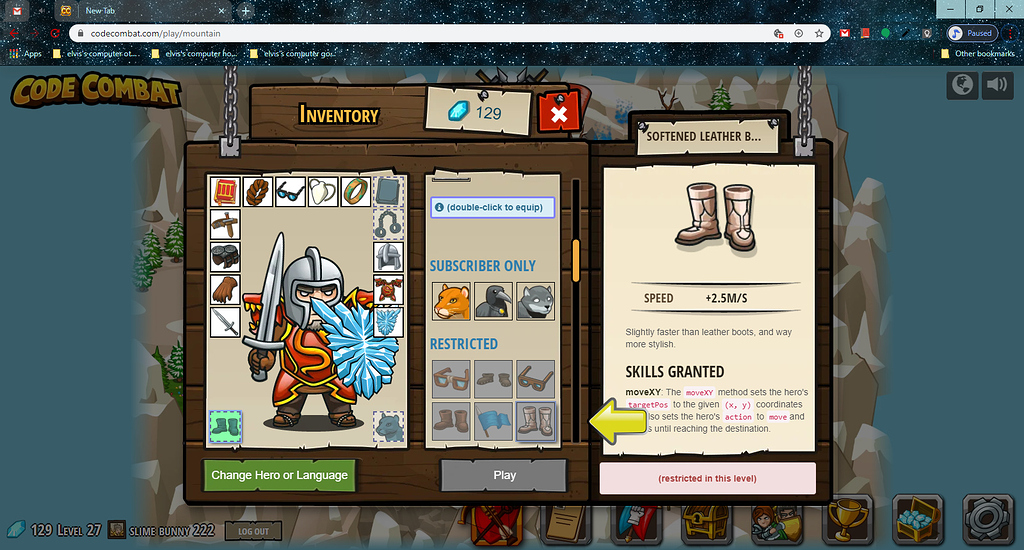 Cloudrip mountain first level bug - Bugs