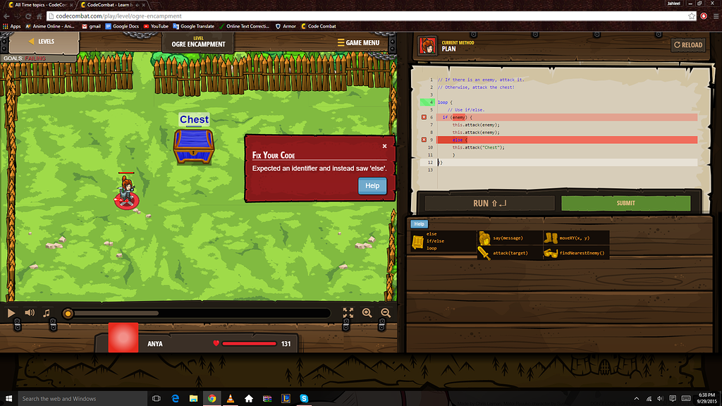 I need help doing the ogre encampment level