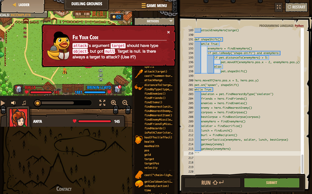 Another Duelling grounds hack?