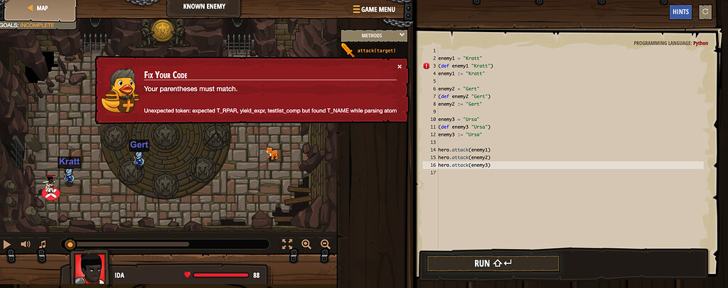 (SOLVED) What's wrong with this code? - Level Help
