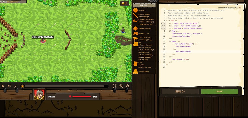 (Lua) Trouble with Siege of Stonehold --- Bug? - Level Help