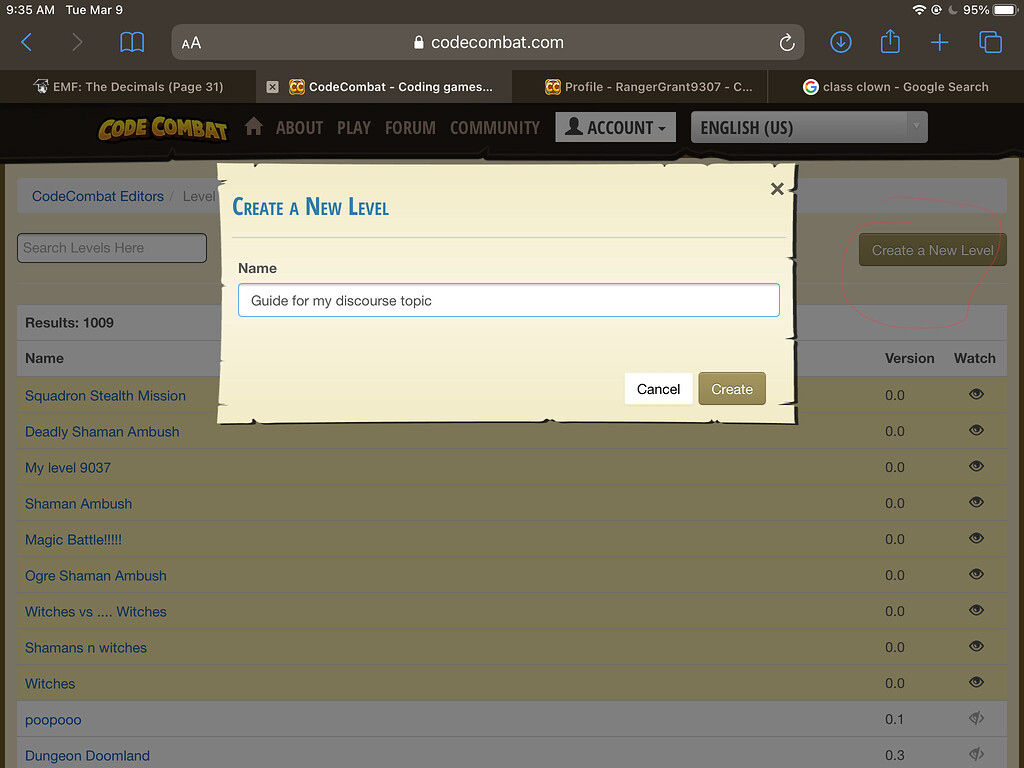 Level Editor Guide - Adventurer