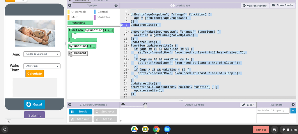 Unit 4 Final Project Help - Unit and Lesson Discussion - Code.org Professional Learning Community