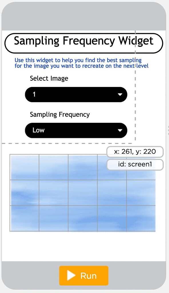 Sampling Frequency Widget - CS Principles - Code.org Professional Learning Community