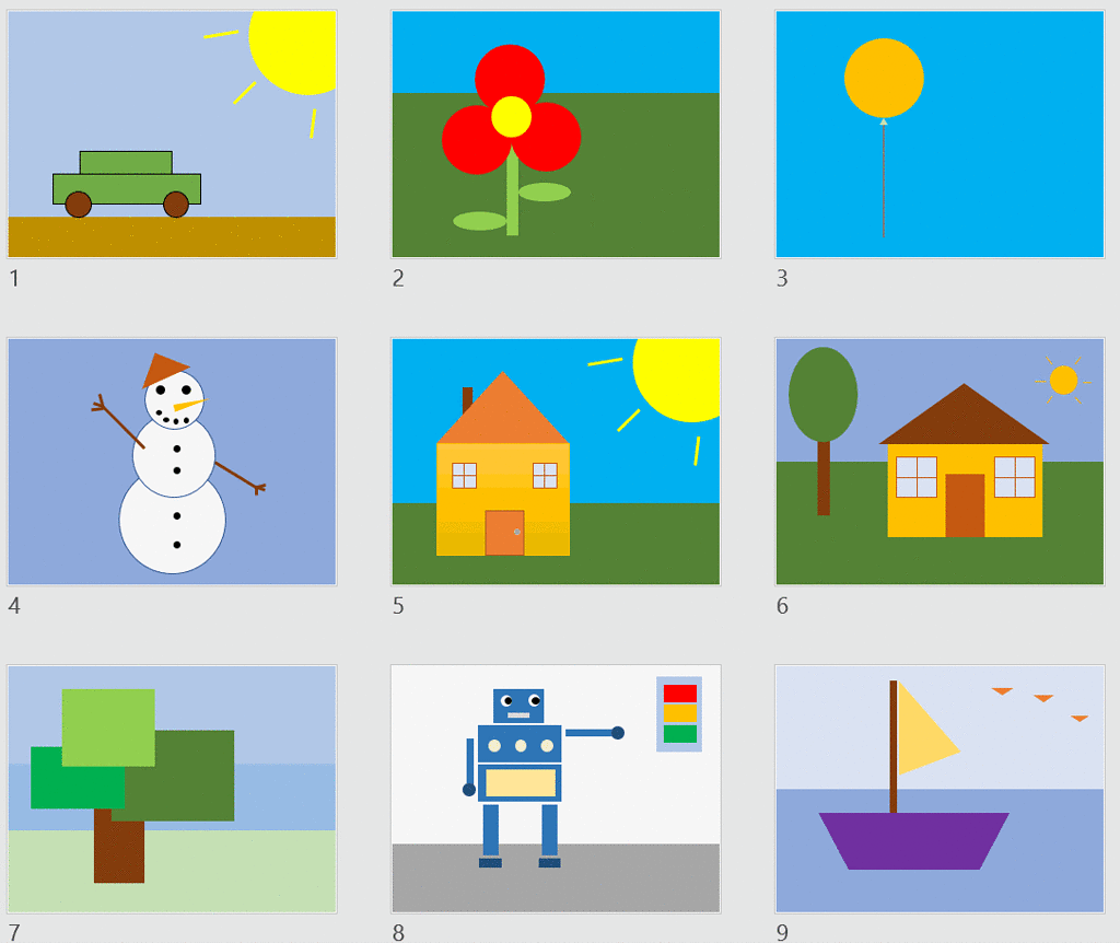 Draw with code - free PDF with type-in programs - Resources ...