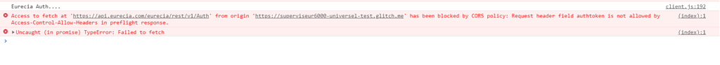 Request header field authtoken is not allowed by Access-Control-Allow-Headers in preflight ...