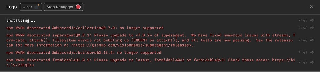 I was working on my project, suddenly everything broke down and there were problems with Node ...