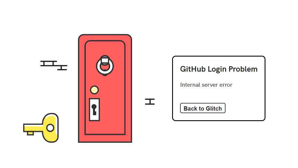 Unable to login using github - Glitch Help - Glitch Community Forum