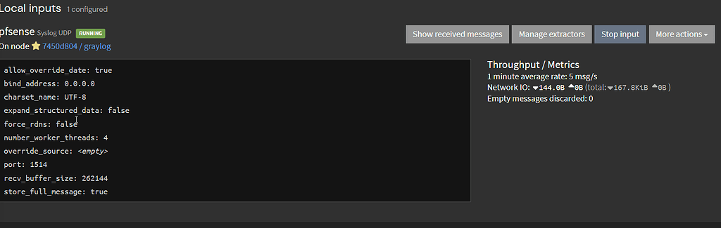 Messages From Input Not Visible Graylog Central Peer Support