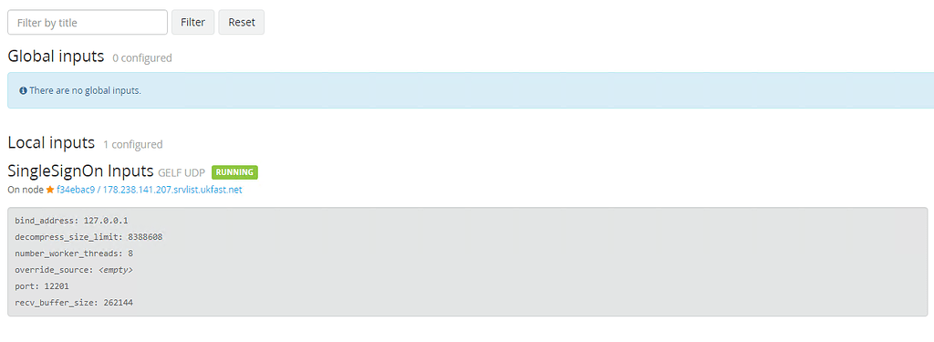 Problem sending logs to Graylog Inputs from external source - Graylog ...