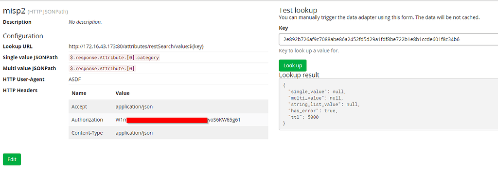 Lookuptable error without call to API - Graylog Central (peer support) - Graylog Community