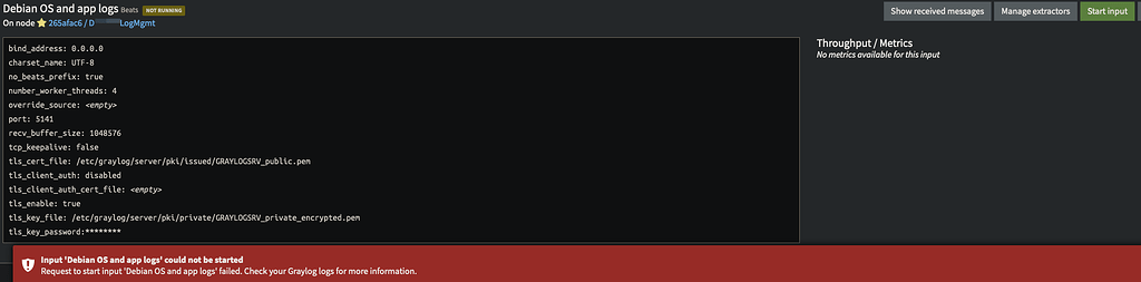 Strange security/cert warnings after upgrading from Graylog 4.4 to 5 - Graylog Central (peer ...