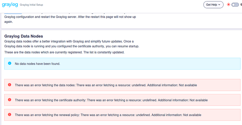 Errors With New Graylog Installation Graylog Central Peer Support Graylog Community
