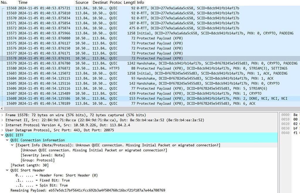 How does haproxy handle QUIC 0RTT packets after packet reordering - Help! - HAProxy community