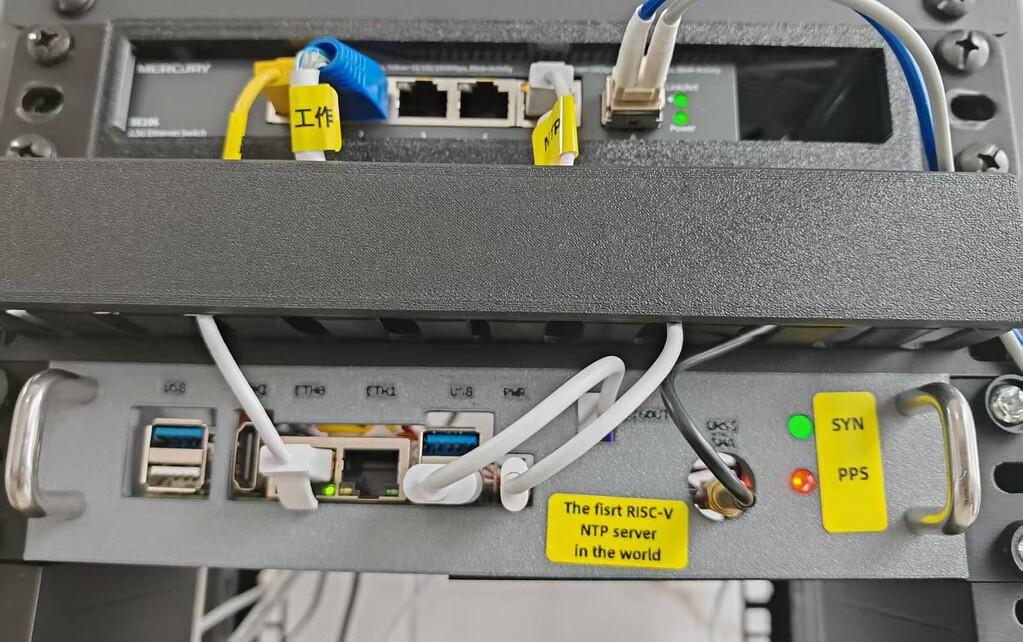 The first RISC-V NTP server in the world - Server operators - NTP Pool ...